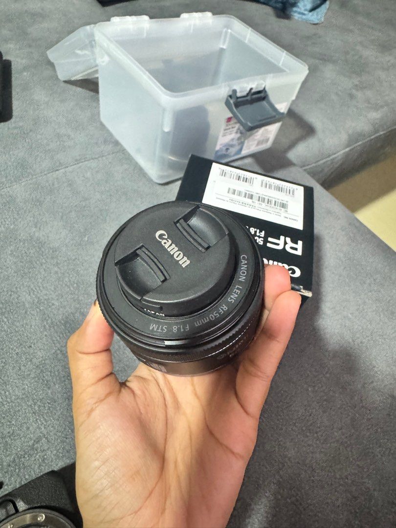Canon lens RF 50MM F1.8 STM autofocus/Potrait 98% new, Photography ...