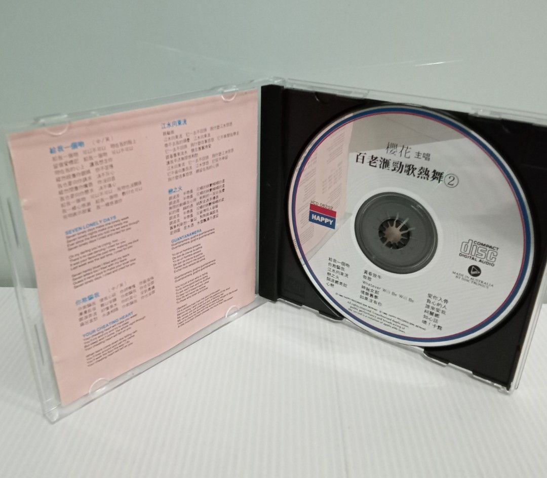 CD 櫻花 Sakura 百老滙款歌熱舞 1990 Non Stop Party Vol.2 澳洲首版 Made in Australia ...