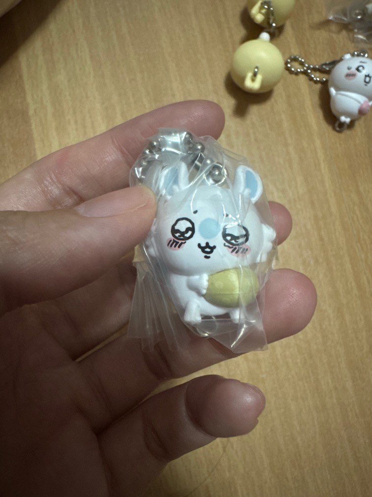 Chiikawa momonga keychain gachapon, Hobbies & Toys, Toys & Games on ...