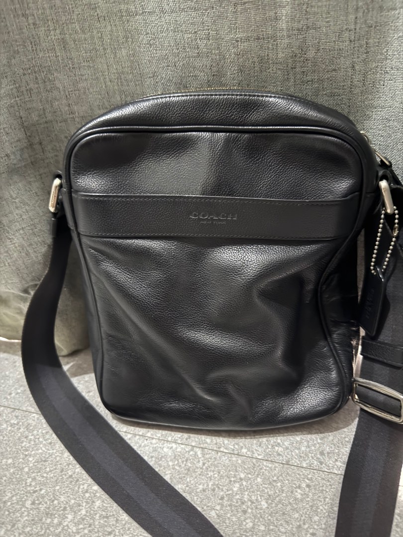 Coach Men Bag - Charles Flight Bag, Men's Fashion, Bags, Sling Bags on ...