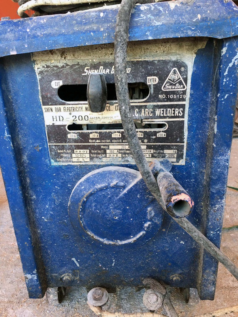Construction Tool - Welding Machine Heavy Duty Shen Dar, Commercial ...