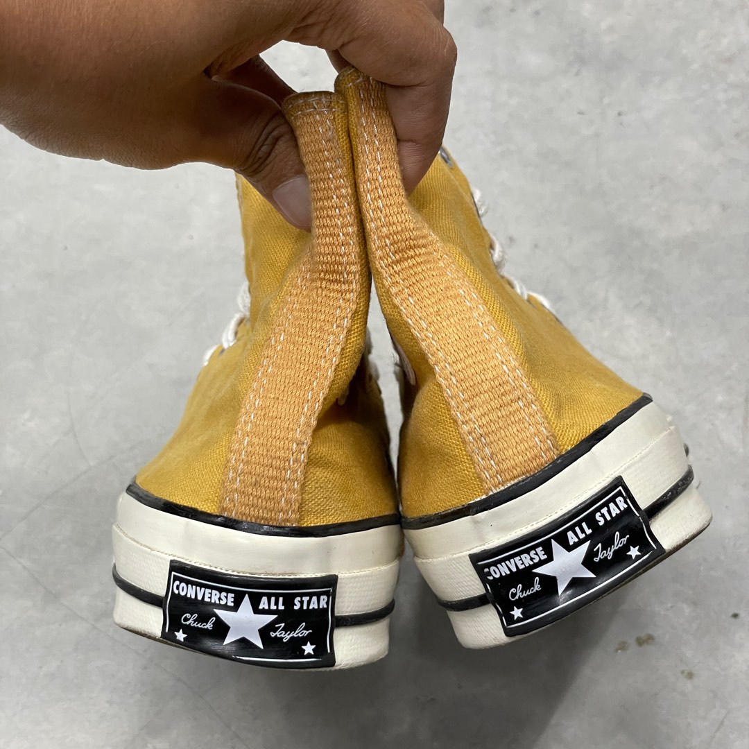 Converse Chuck Taylor CT70 Black Label UK8 Sunflower Yellow, Men's ...