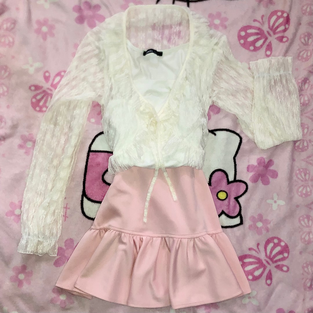 Coquette Bolero set, Women's Fashion, Dresses & Sets, Sets or ...