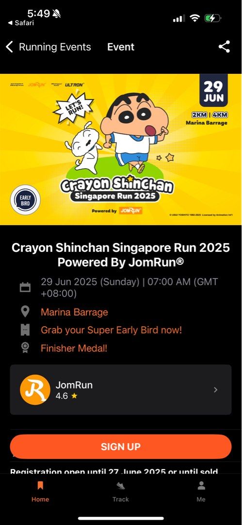 CRAYON SHINCHAN 4KM RUN 2025, Tickets & Vouchers, Event Tickets on ...