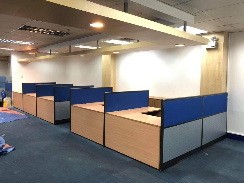 Custom Workstation Office Divider Office Partition, Furniture & Home ...