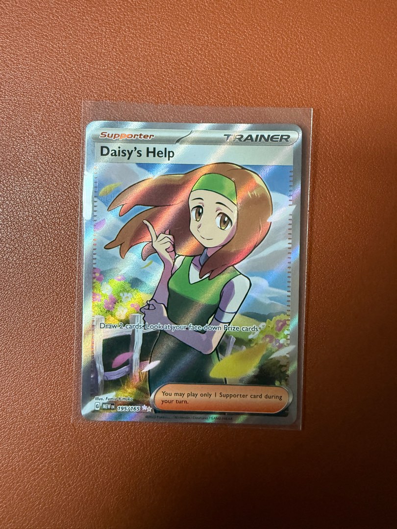 daisy’s help scarlet violet 151 195/165, Hobbies & Toys, Toys & Games ...