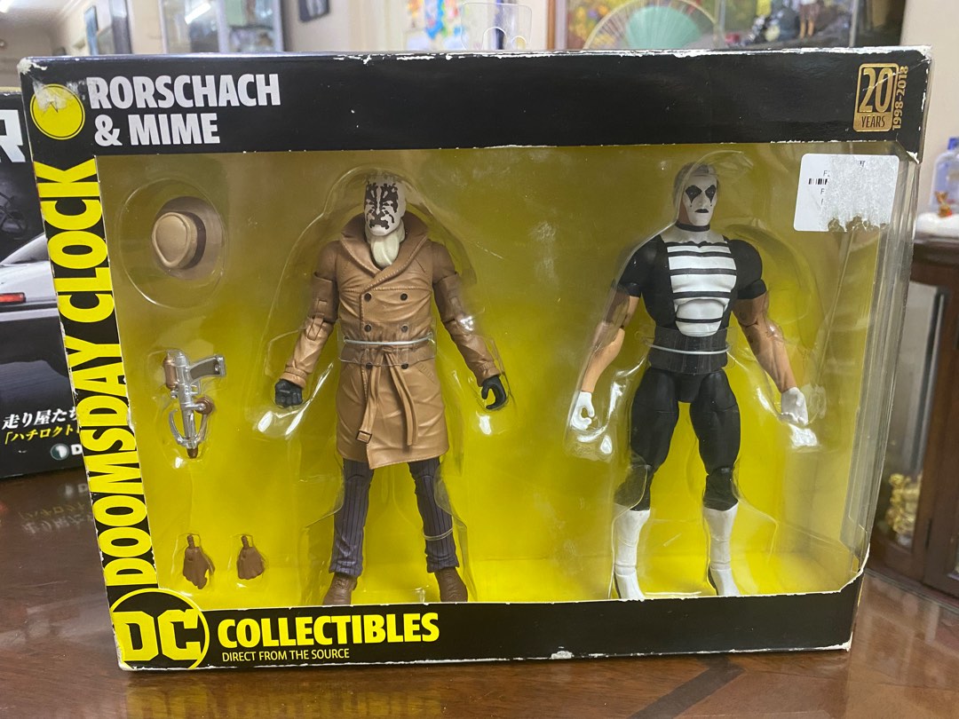 DC Collectibles Essentials Doomsday Clock Rorschach & Mime 2018 - Brand ...