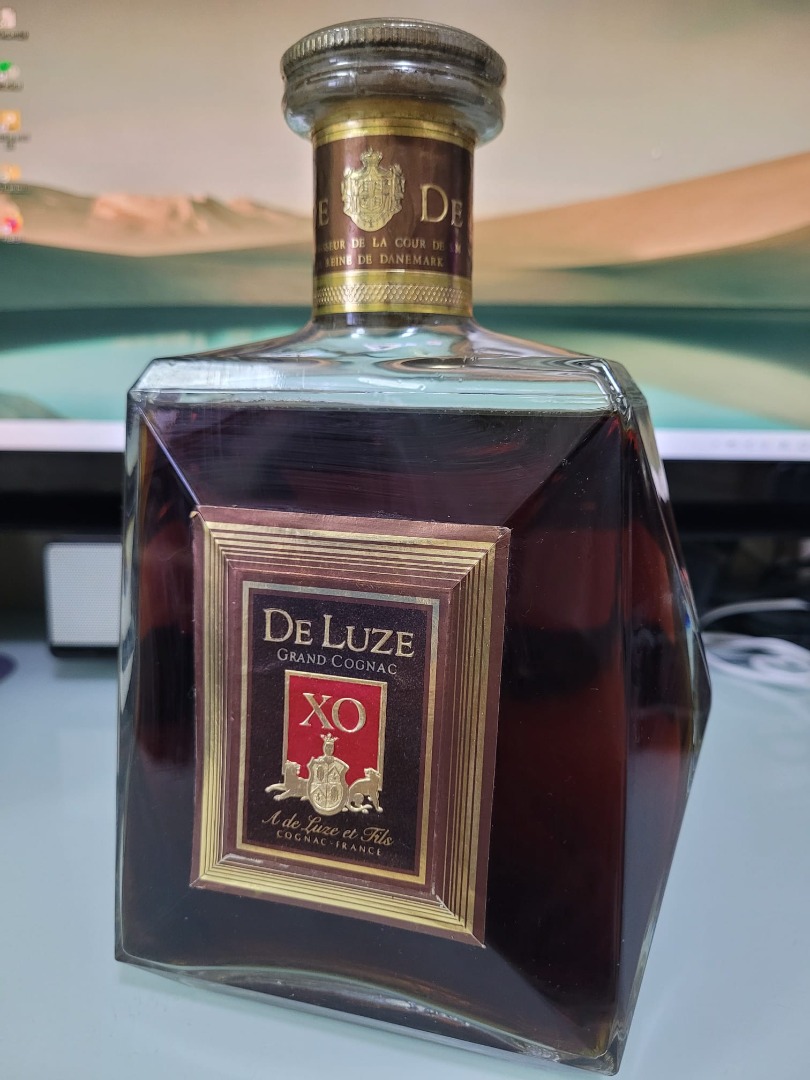 De Luze Grand Cognac XO 700ml 40%, 嘢食 & 嘢飲, 酒精飲料 - Carousell