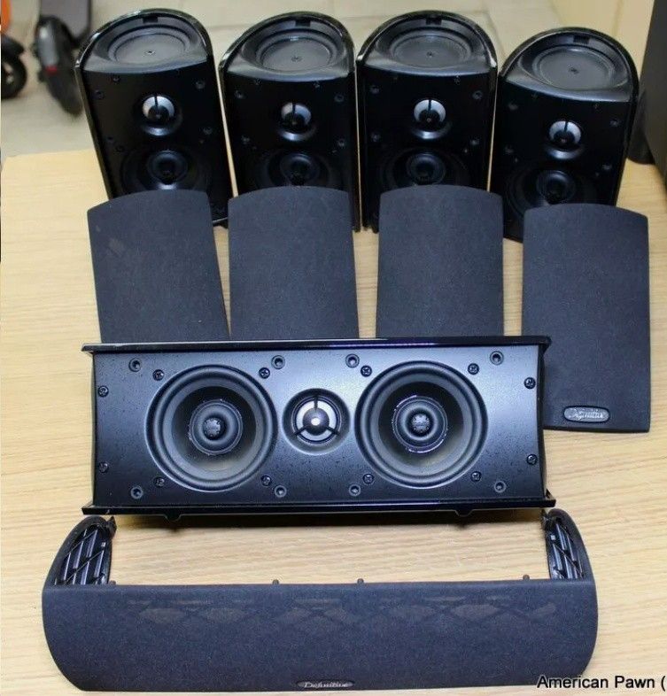 Definitive Technology ProCinema 600 5-Pack Home Theater Speaker System ...