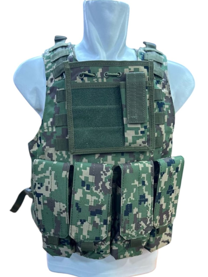 DIGITAL ARMY TACTICAL ASKAR VEST, Men's Fashion, Tops & Sets, Vests on ...