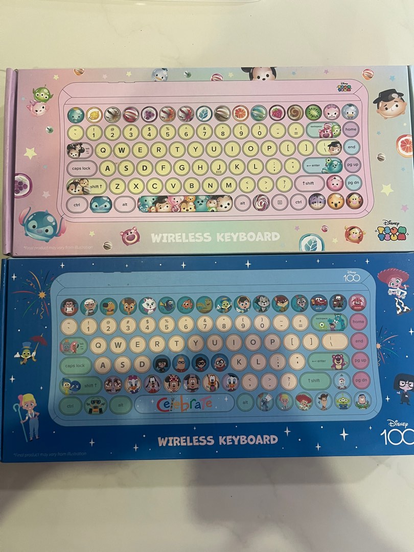 disney100 wireless keyboard (priced for 2), Computers & Tech, Parts & Accessories, Computer ...