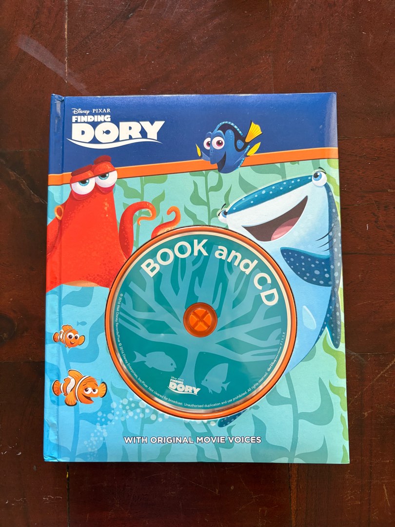 Finding Dory Book and CD Read Along, Hobbies & Toys, Music & Media, CDs ...