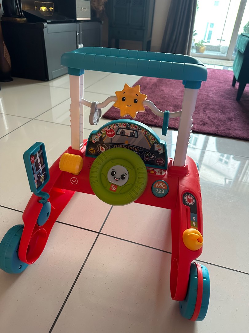 Fisher-Price 2-Sided Steady Speed Walker, Babies & Kids, Infant Playtime on Carousell
