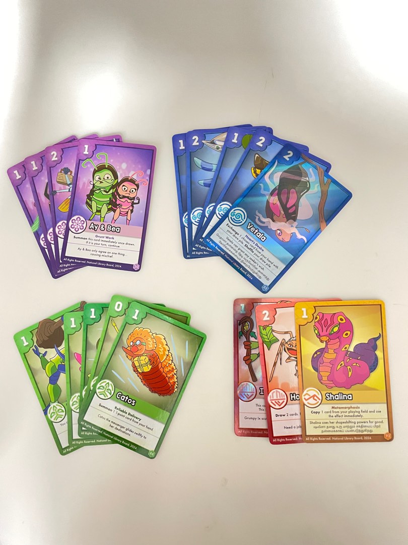 free book bugs cards, Hobbies & Toys, Toys & Games on Carousell