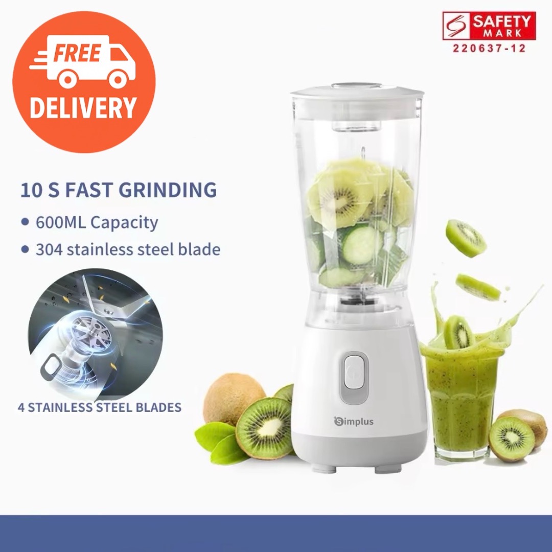 [FREE DELIVERY] 600ML Compact Smoothie Blender | Multipurpose Fruit ...