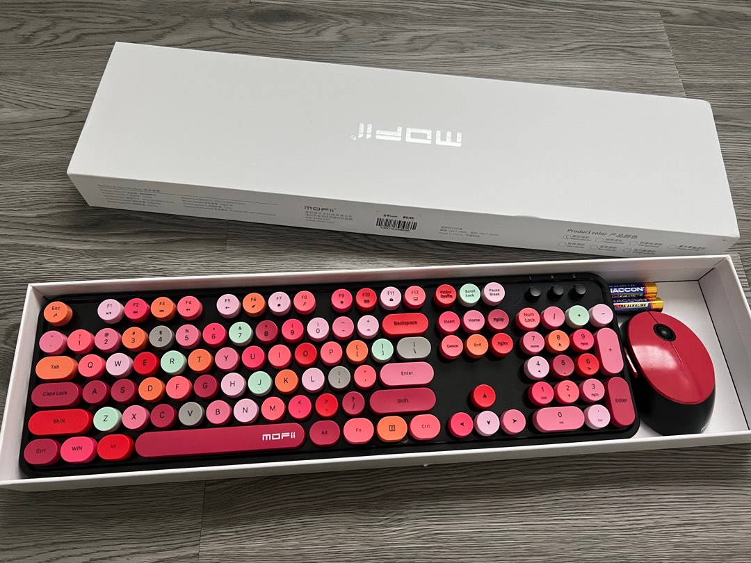 Full Set Keyboard Mofii (Black), Computers & Tech, Parts & Accessories ...