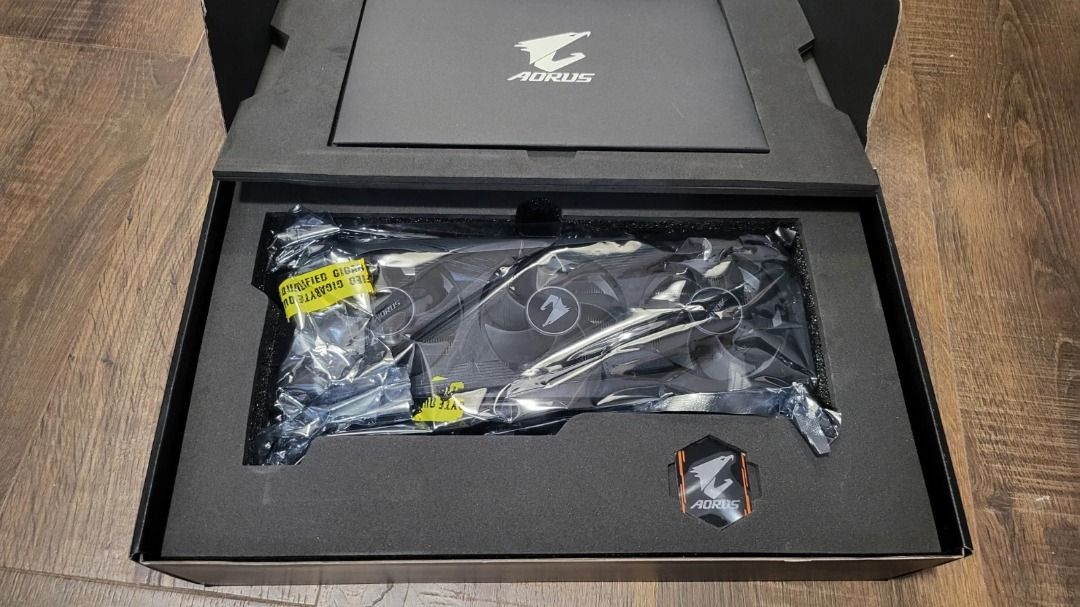 GIGABYTE RTX 3060 TI 8GB AORUS ELITE GPU 顯示卡 Video Card AI DeepSeek OpenAI ChatGPT Video ...