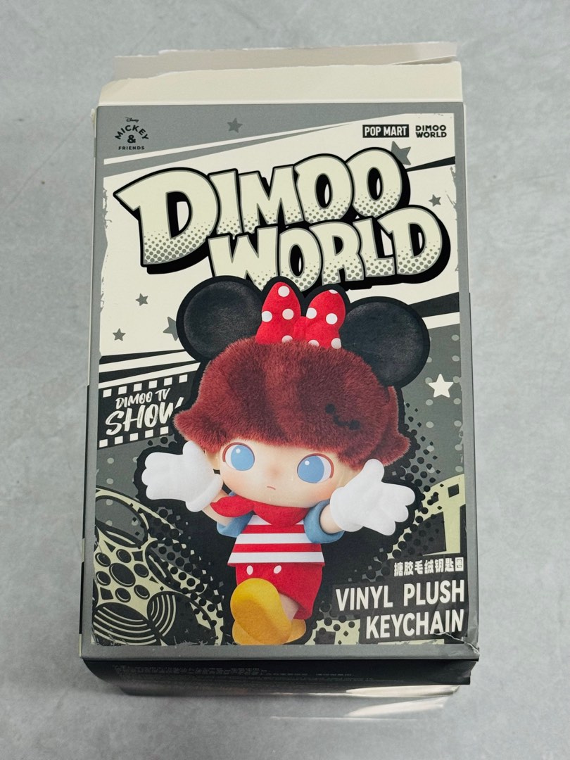 *Goofy 高飛* (可商議$$交換 Daisy) DIMOO WORLD x 迪士尼系列-搪膠毛絨鑰匙圈盲盒, 興趣及遊戲, 玩具 ...