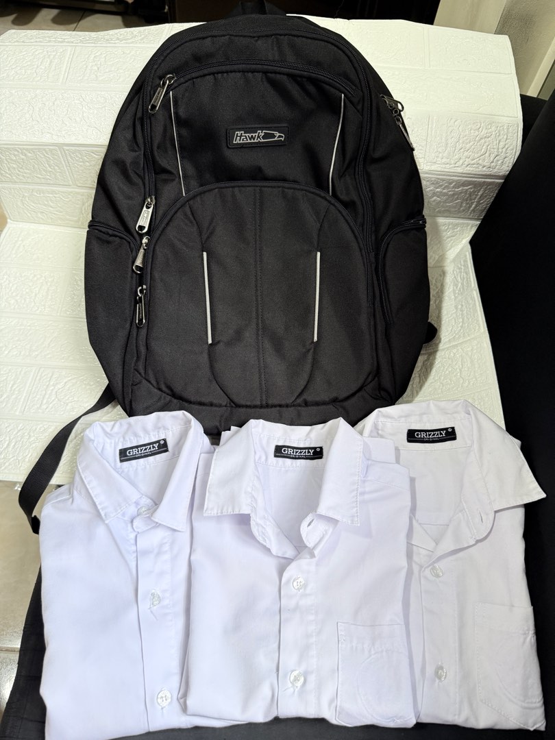 HAWK BACKPACK BLACK, Babies & Kids, Babies & Kids Fashion on Carousell