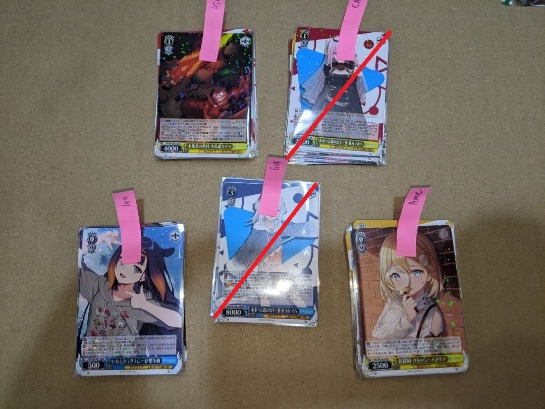 Holo EN Gen 1 Myth Oshi Pack: Takanashi Kiara/Ninomae Ina'nis/Amelia ...