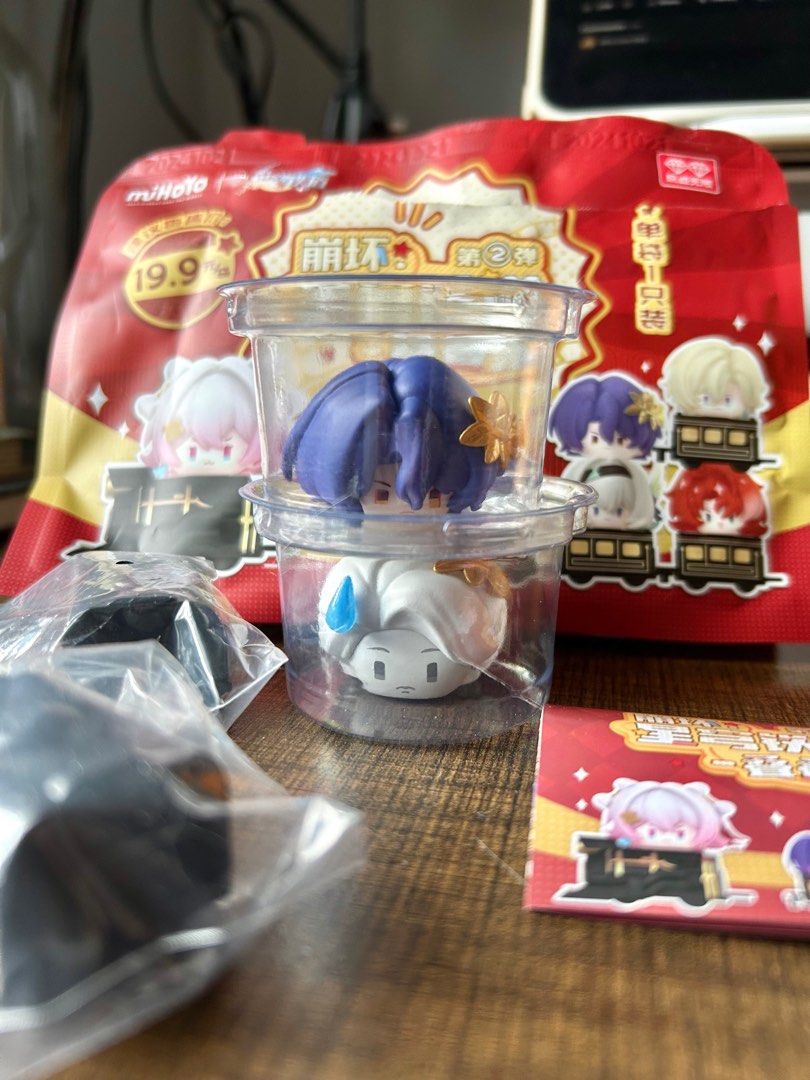 Honkai Star Rail HSR Chibi Stack Train Dr Ratio, Hobbies & Toys, Toys ...