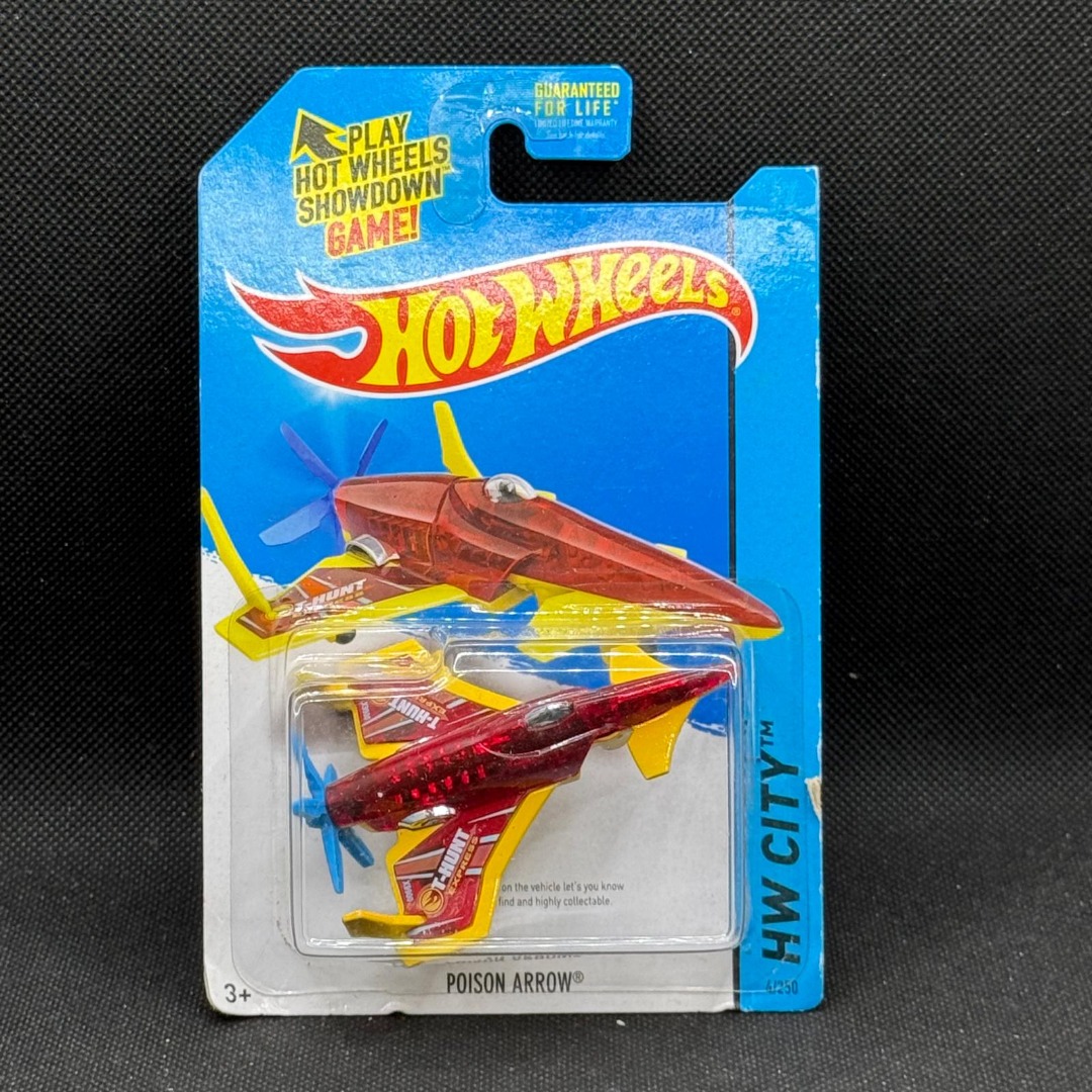 Hot Wheels Poison Arrow Treasure Hunt HW City 2014 - BFC30 New NRFP Red ...