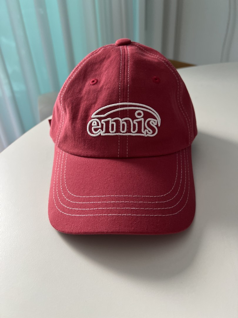 HTB Korea Emis White Stitch Ball Cap, Men's Fashion, Watches & Accessories, Caps & Hats on Carousell