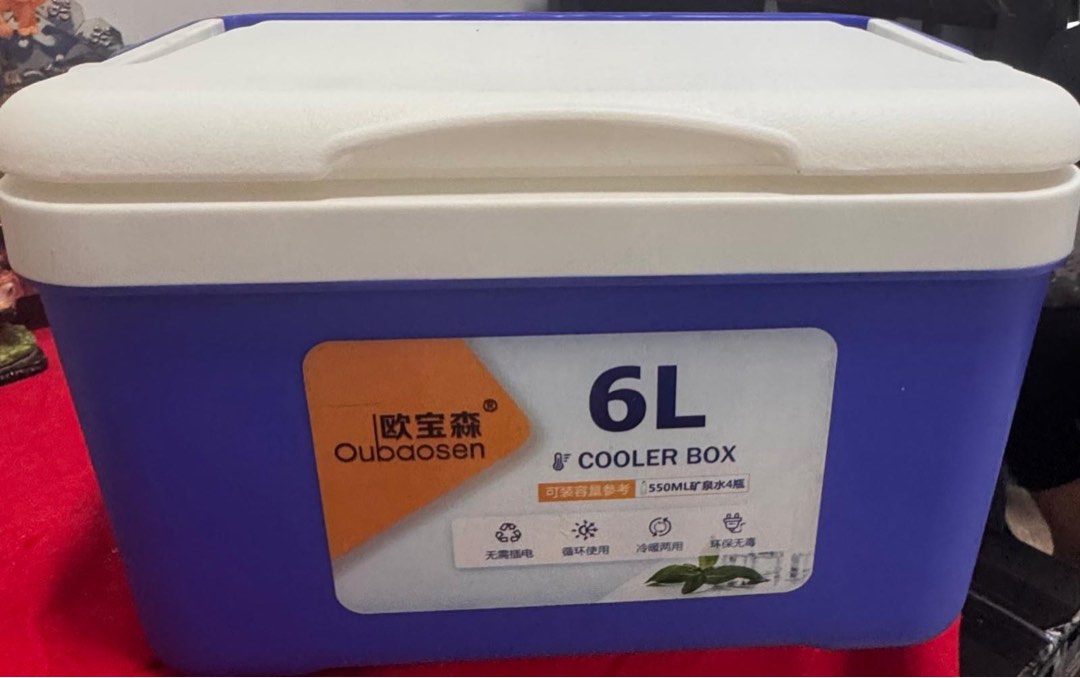 Ice Cooler Box/ Outdoor Camping Ice Box/ BBQ Ice Box/ Picnic Cooler Box ...