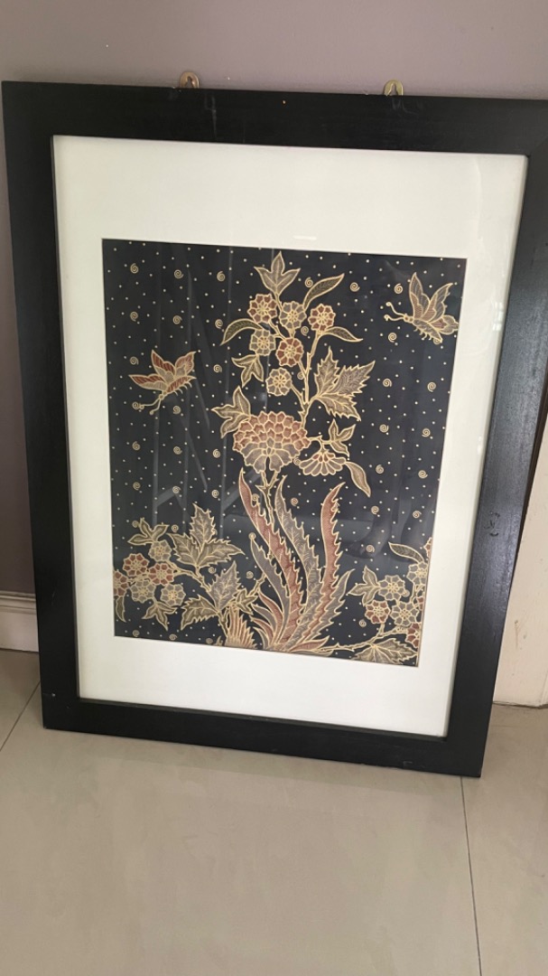 Indonesian Batik wall decor, Furniture & Home Living, Home Decor, Wall ...