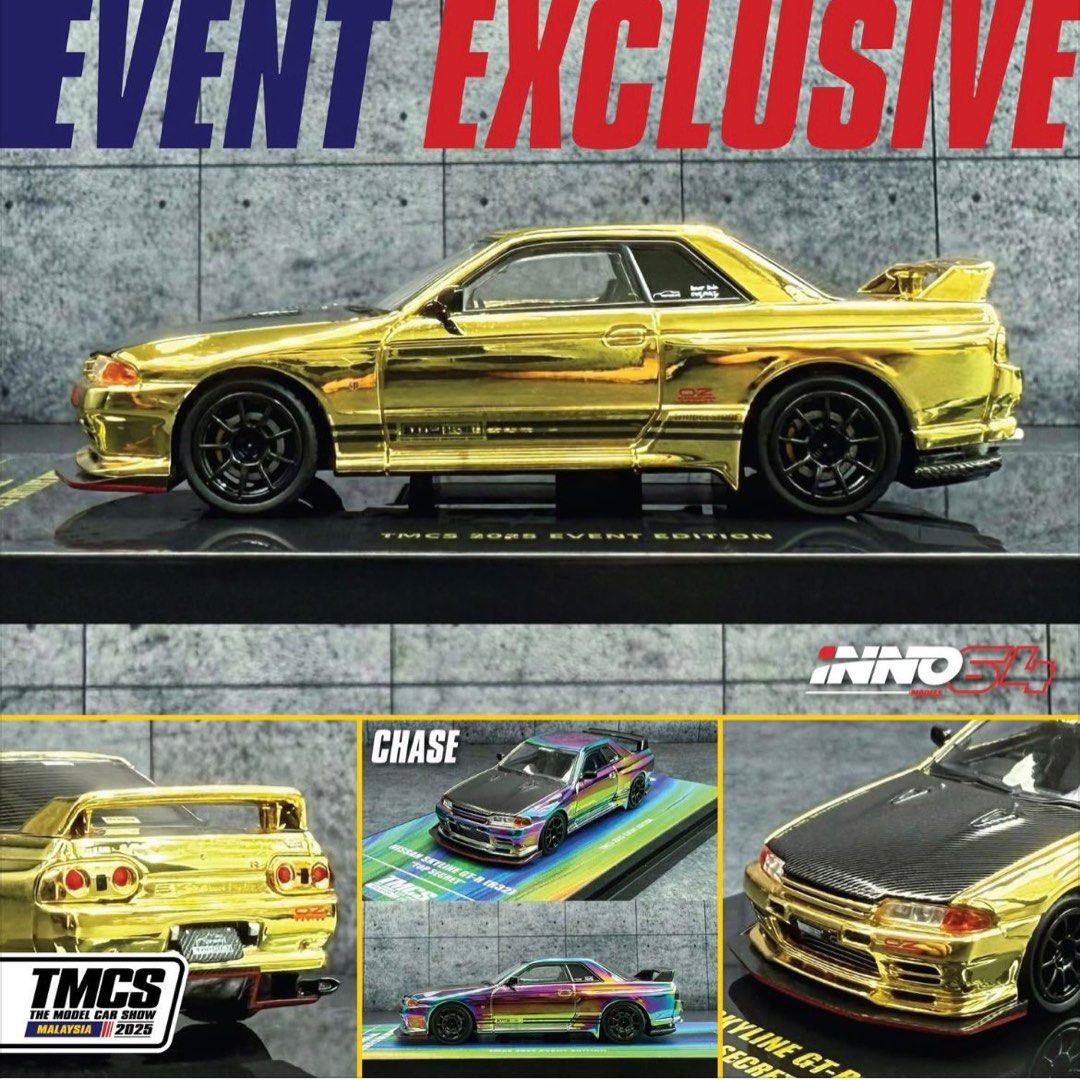 Inno64 - TMCS Exclusive R32, R33, R34 and Rx7 FC, Hobbies & Toys, Toys ...
