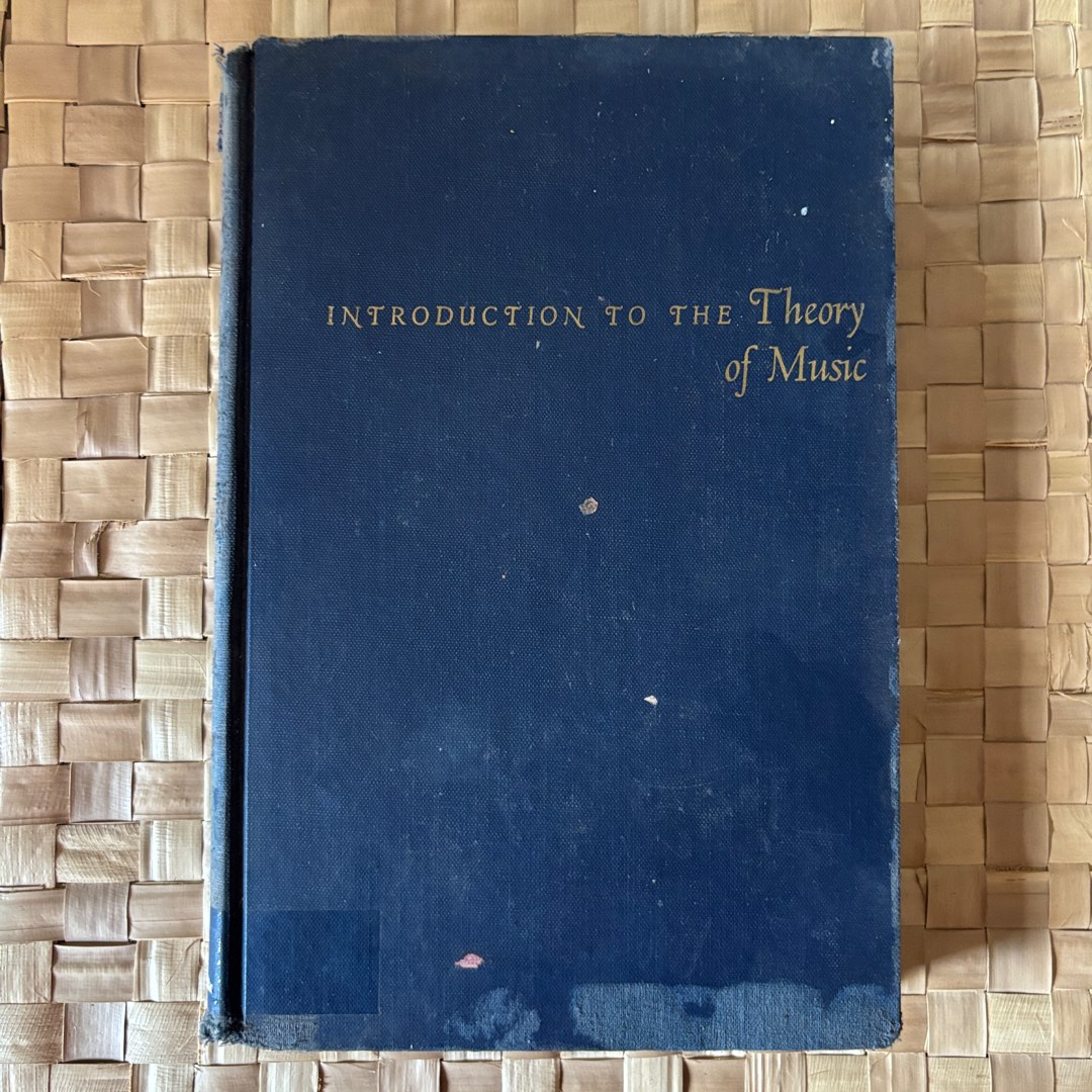 Introduction to the Theory of Music, Hobbies & Toys, Books & Magazines ...