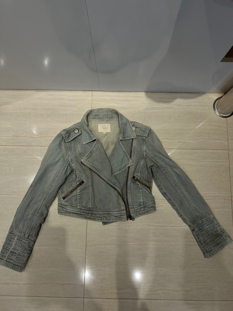 Jackets Bundle - Denim jacket, peplum, checkered, Women's Fashion ...