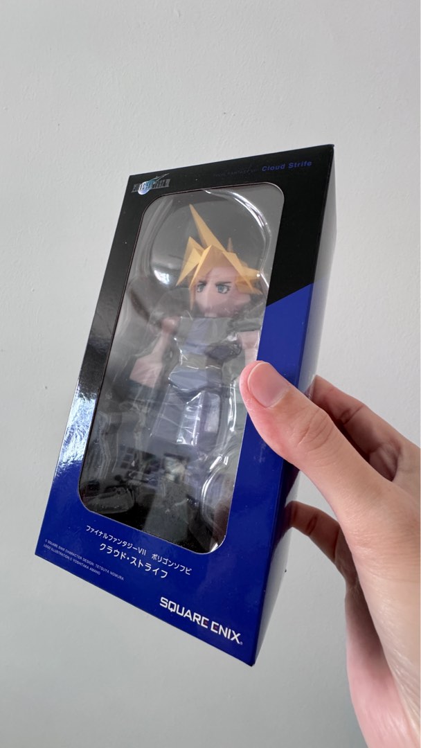 [Japan] Final Fantasy VII Polygon Soft Vinyl: Cloud Strife Figure by ...