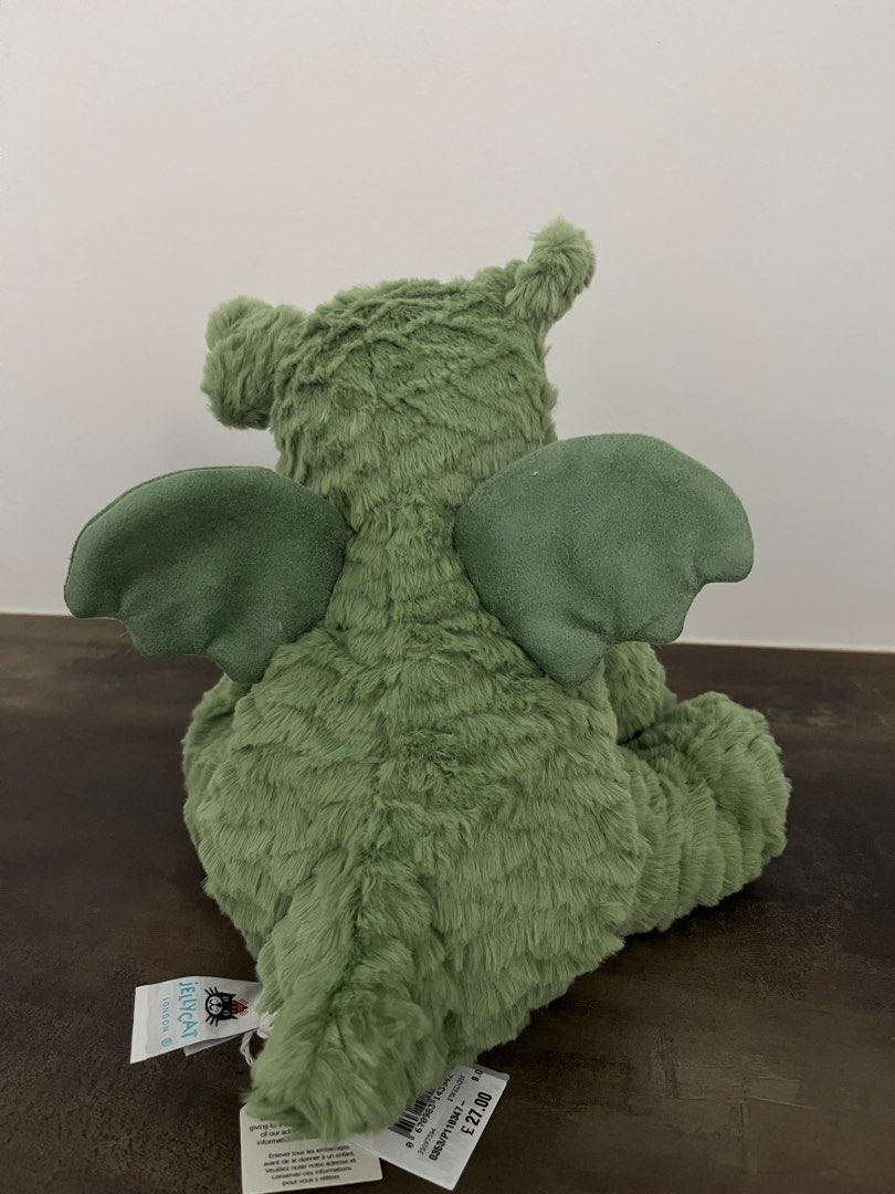 Jellycat Fuddlewuddle Dragon, Hobbies & Toys, Toys & Games on Carousell