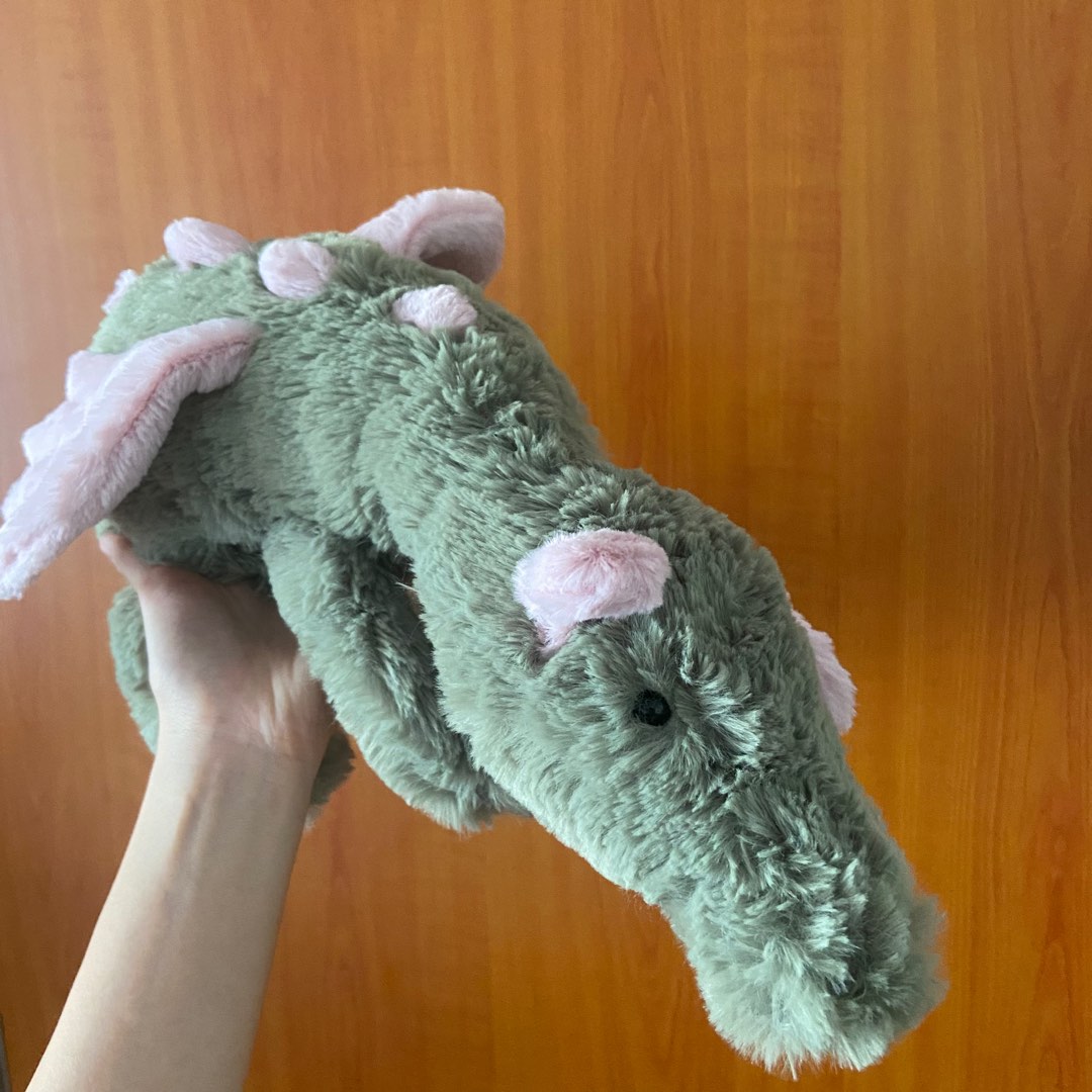 Jellycat malachy dragon 50cm original, Hobbies & Toys, Toys & Games on Carousell