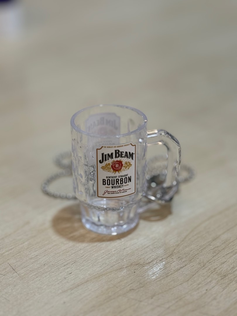 Jim Beam Necklace with Plastic Shot Glass, Hobbies & Toys, Collectibles ...