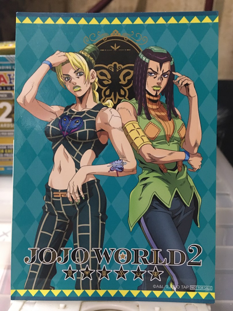 Jojos Bizzarre Jojo World 2 Photocard, Hobbies & Toys, Memorabilia & Collectibles, Fan ...
