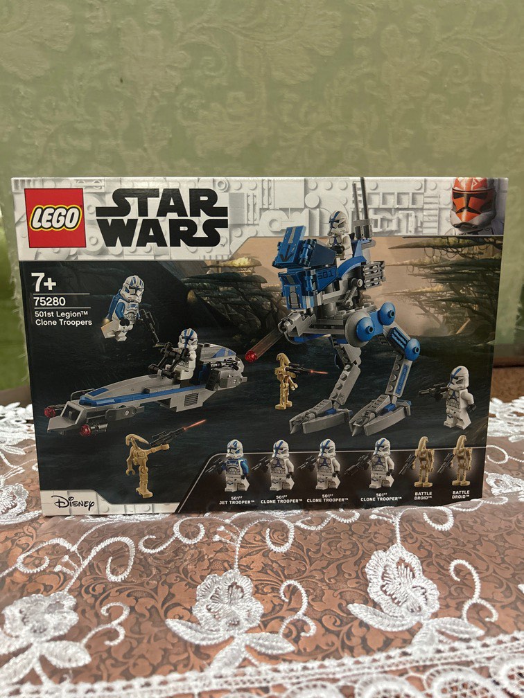 Lego 75280 Star Wars 501st Legion Clone Troopers, Hobbies & Toys, Toys ...