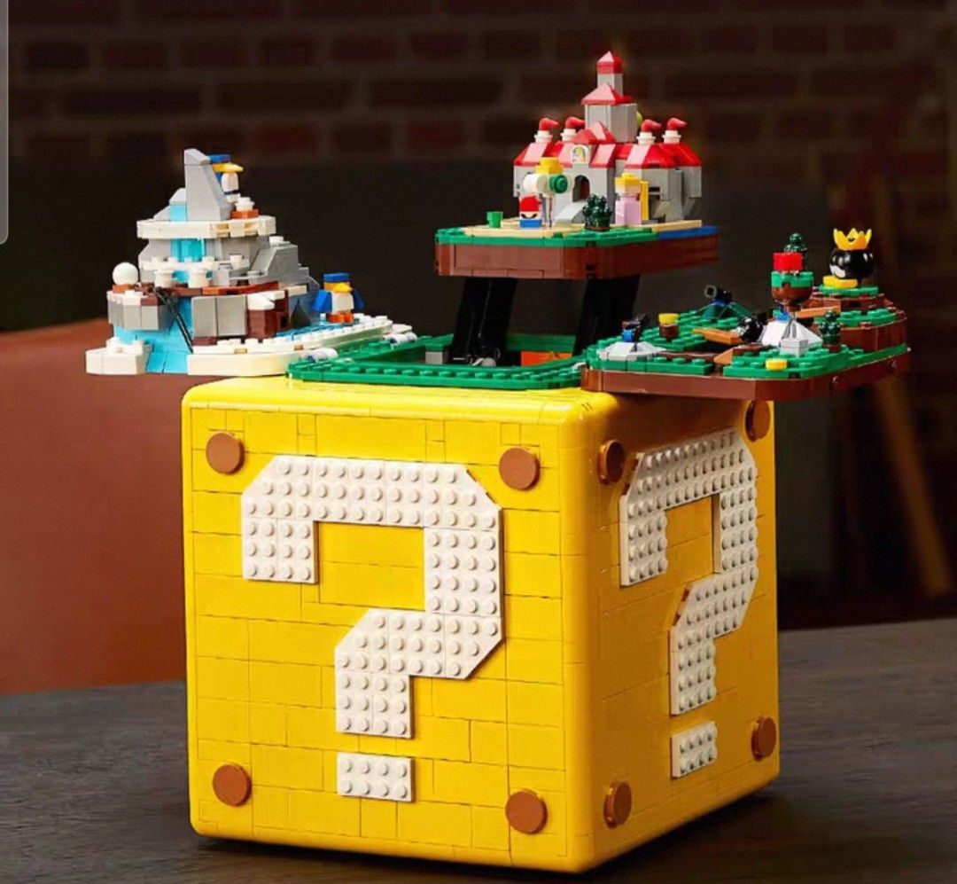 LEGO (compatible)71395 Super Mario 64 Question Mark Block, Hobbies ...