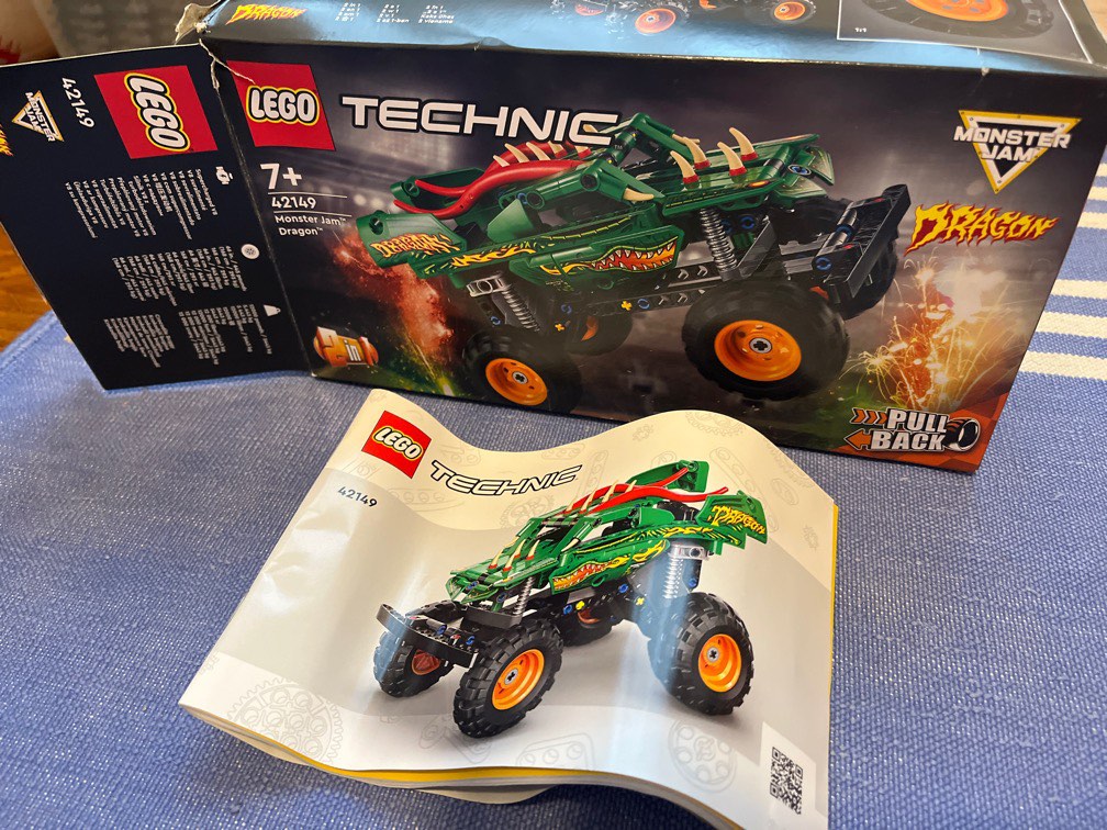 Lego Technic 42149 Monster Jam Dragon, Hobbies & Toys, Toys & Games on ...
