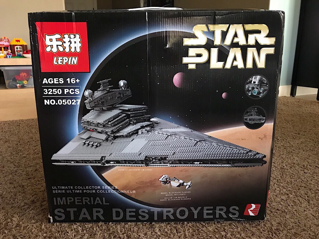 Lepin Star Wars Imperial Star Destroyer 05027, Hobbies & Toys, Toys ...