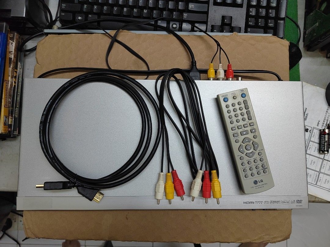 LG DV298H DVD VCD CD USB HDMI Player Remote control, TV & Home ...