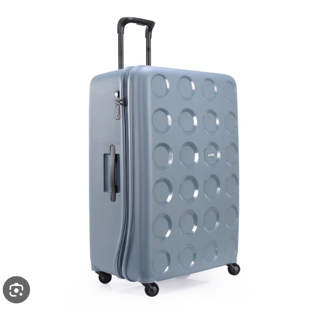 Lojel Vita Large Blue Spinner Suitcase, Hobbies & Toys, Travel, Luggage ...