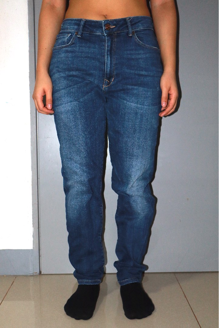 Mango Lonny Girlfriend Jeans - US 6, Women's Fashion, Bottoms, Jeans on ...