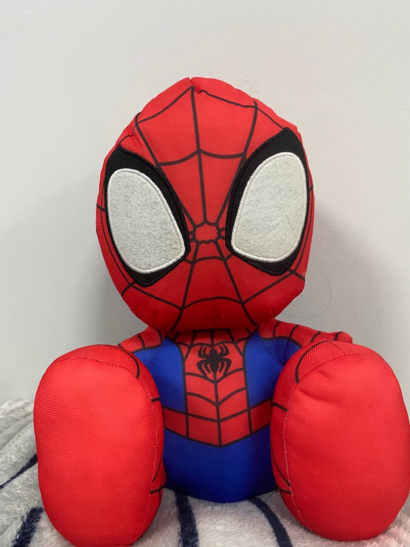 Marvels spiderman plushie stuff toy, Hobbies & Toys, Toys & Games on ...