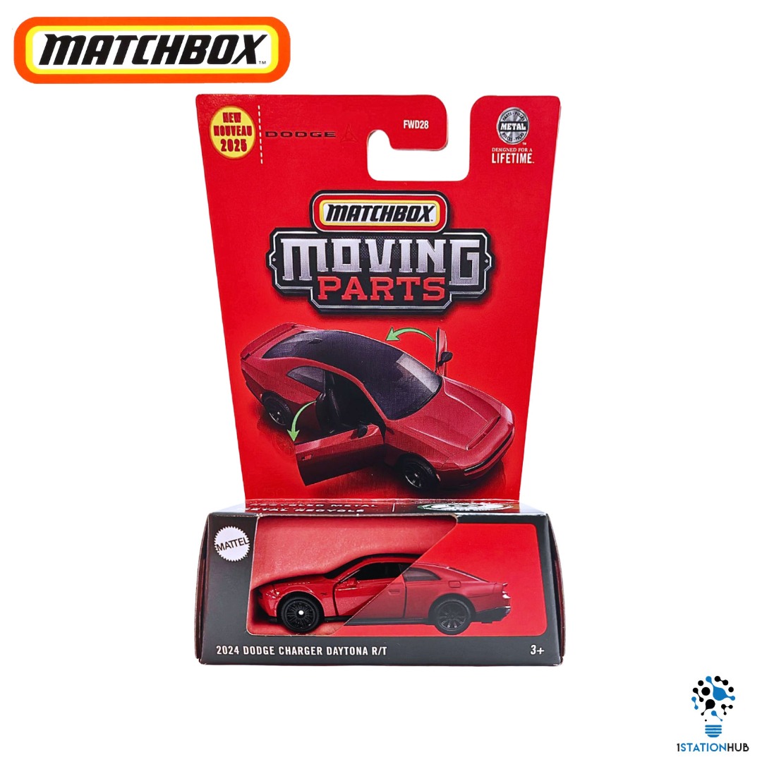 Matchbox Moving Parts 2024 Dodge Charger Daytona R/T Car | Cars ...