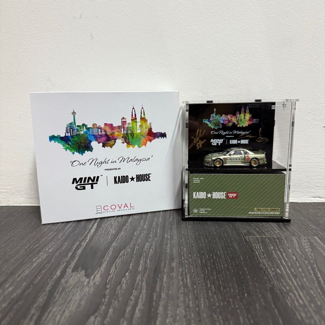 [MDX 2023 DINNER w/COVAL] Kaido House Mini GT MDX 2023 Nissan Skyline ...