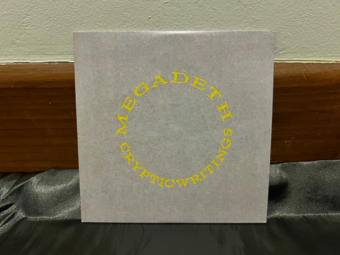 Megadeth Cryptic Writings 4 Track EP (Promo CD) 1997, Hobbies & Toys ...