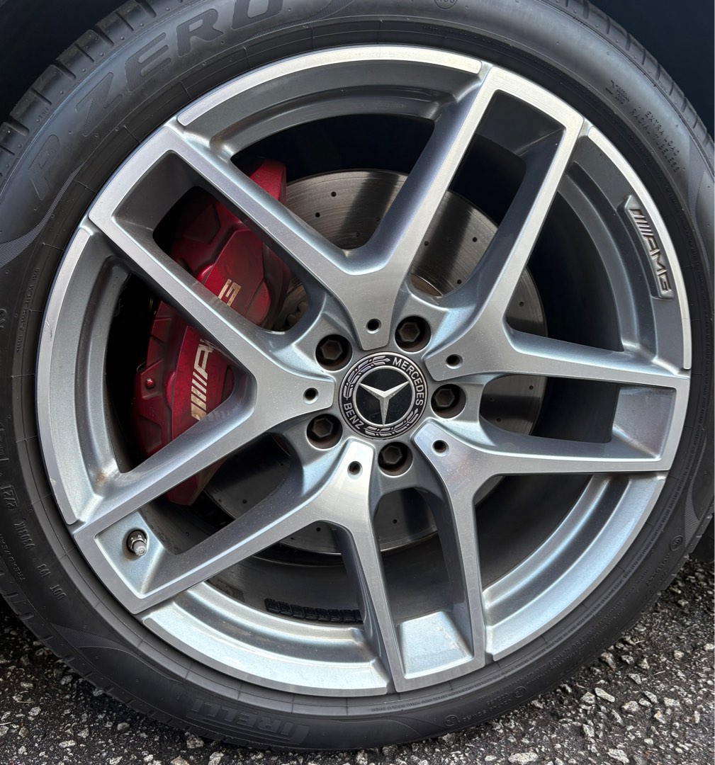 Mercedes 19” AMG Rims, Car Accessories, Tyres & Rims on Carousell
