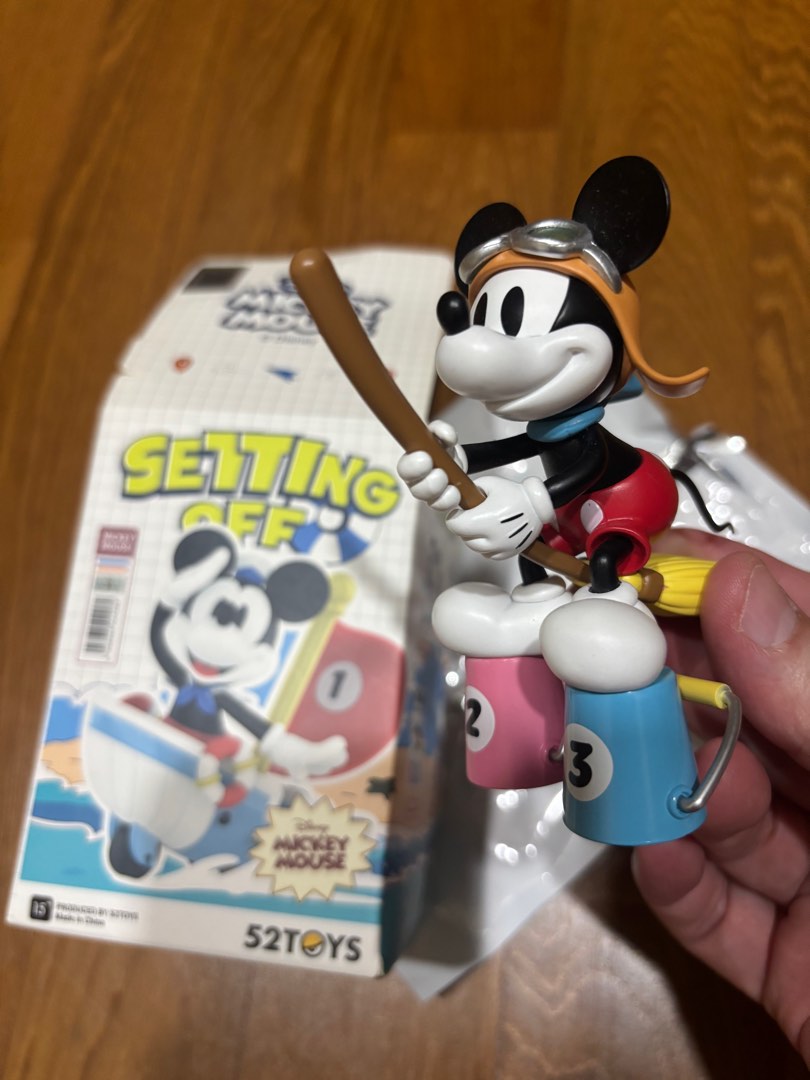 Mickey Mouse 52Toys setting Off Magic Broom, Hobbies & Toys, Toys ...